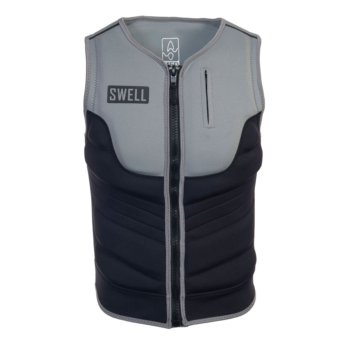 SWELL Pro Comp Vest - Men's Carbon - Neoprene Jacket | SWELL Wakesurf