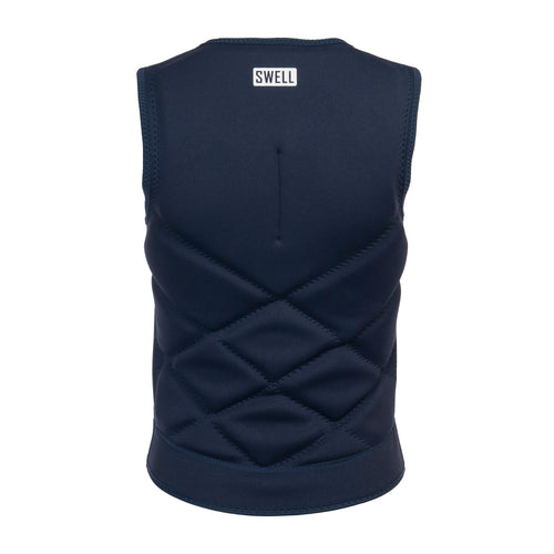 SWELL Pro Comp Vest - Women's Navy - Neoprene Jacket | SWELL Wakesurf
