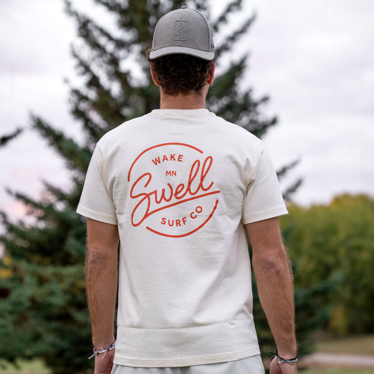 SWELL Wakesurf Co T-Shirt - Classic Fit Cotton Tee | SWELL Wakesurf