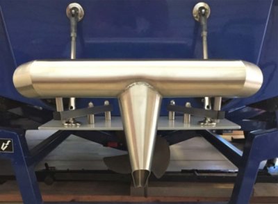 Sanger Boats Fresh Air Exhaust Surf Pipe | SWELL Wakesurf