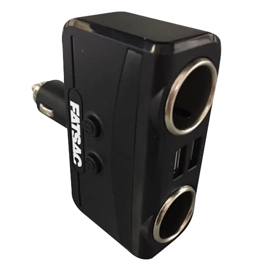 Fatsac - Dual Socket with On-Off Switches and Dual USB Ports | SWELL ...