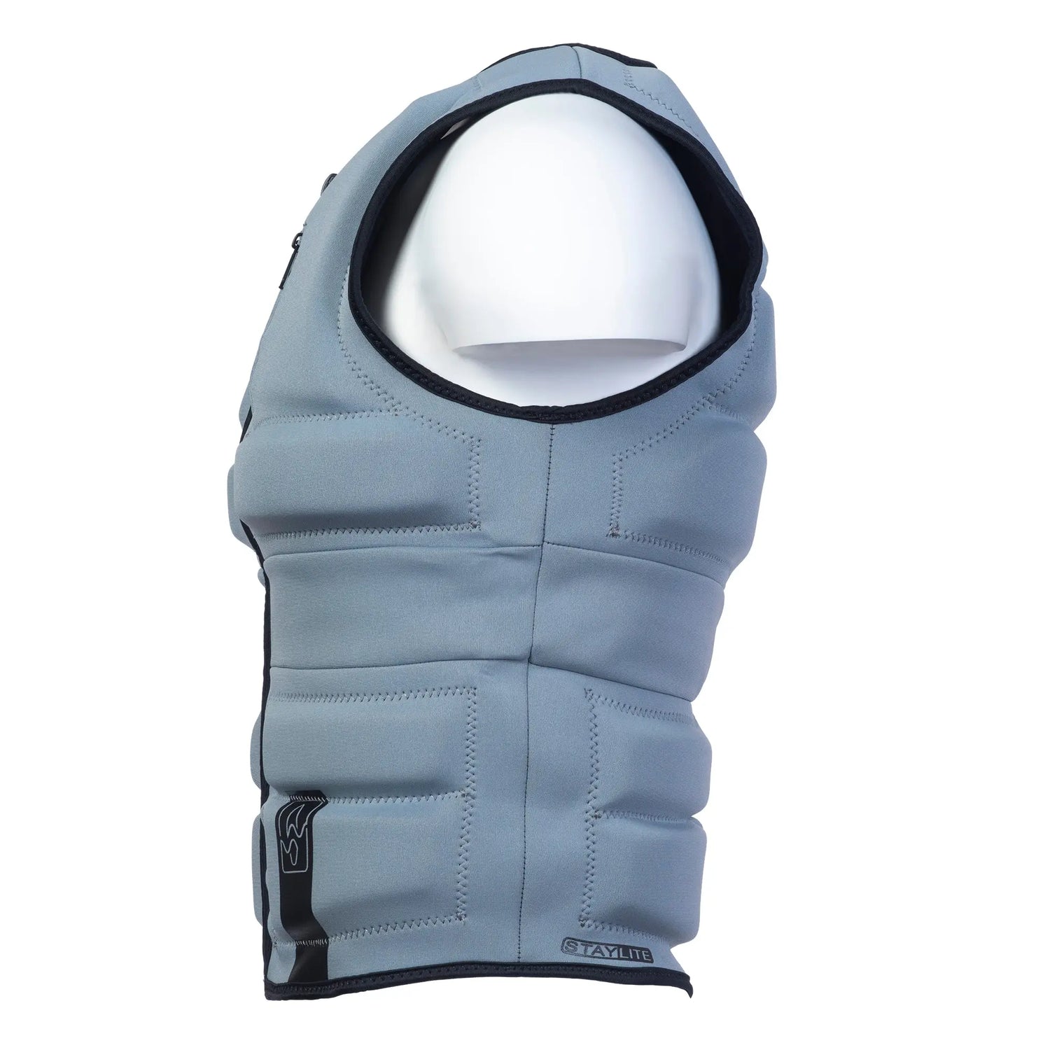 SWELL Wakesurf Vest - Men's Pewter - Ultimate Comfort Neoprene Jacket ...