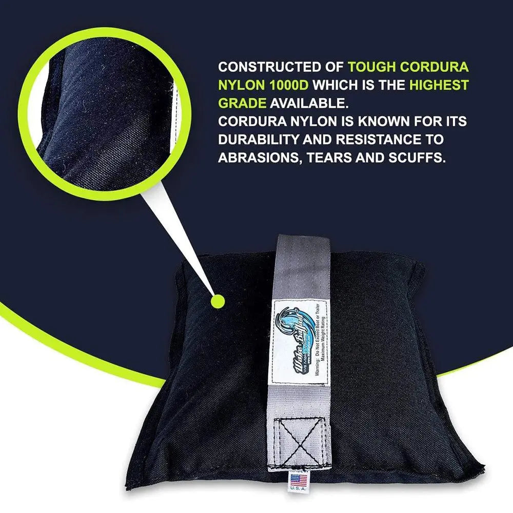 500 Lbs. Heavy Duty Steel Ballast Bags - 50 Lbs. x 10 Qty | SWELL Wakesurf