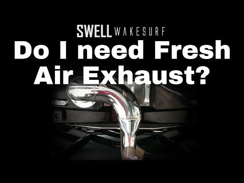 Nautique Fresh Air Exhaust Surf Pipe | SWELL Wakesurf